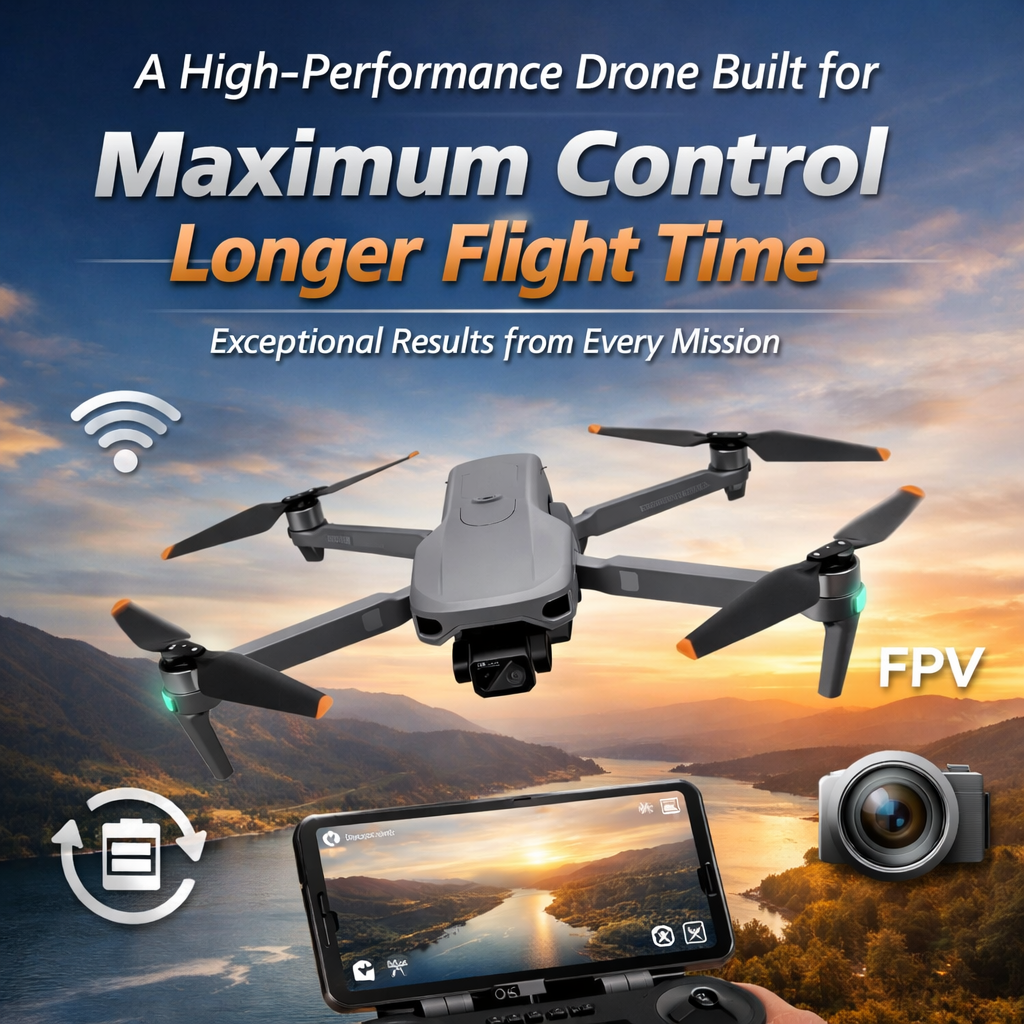 A High-Performance Drone Built for Maximum Control and Longer Flight T ...